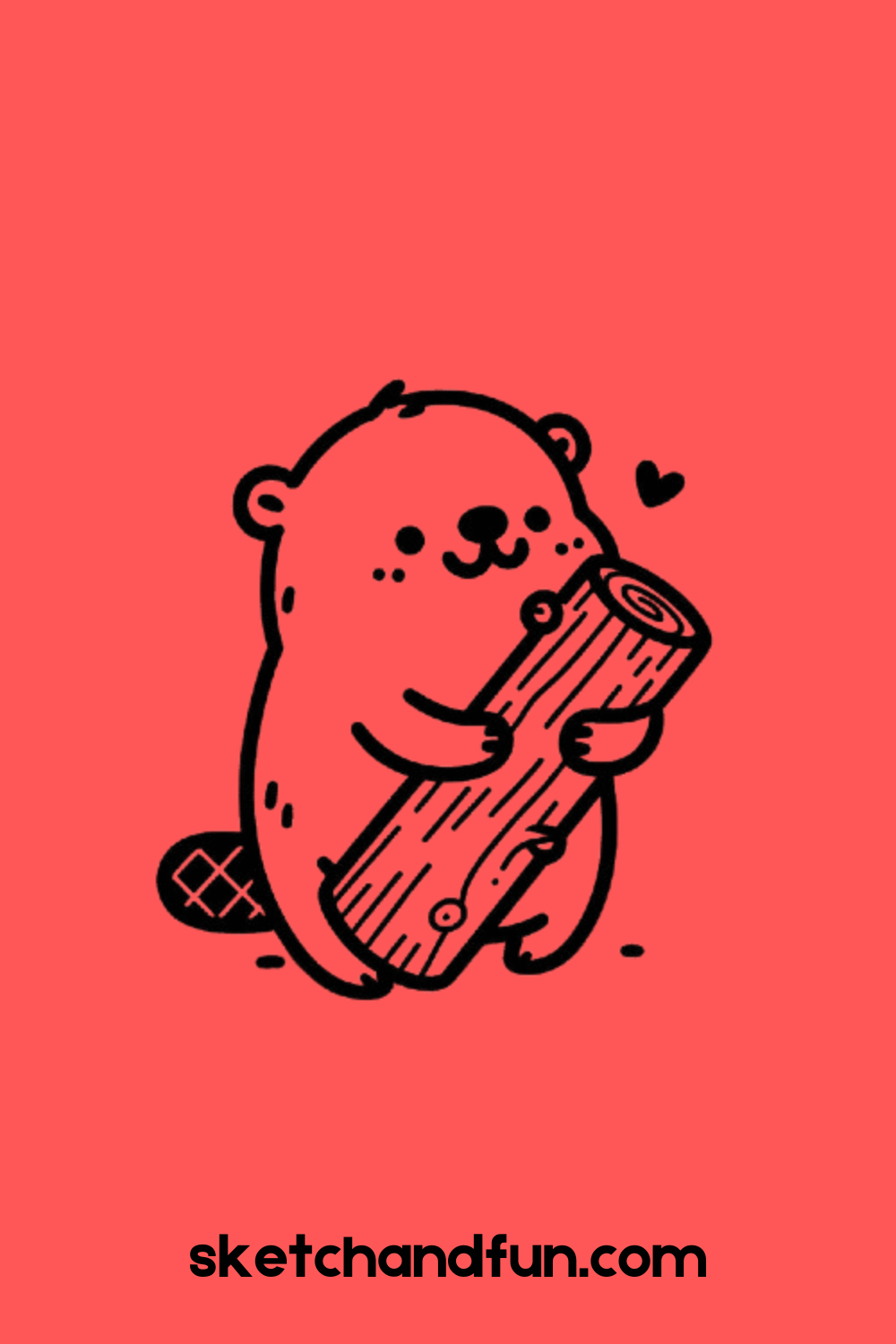 33+ Easy Cute Beaver Drawing Ideas - Sketch and Fun