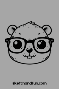 33+ Easy Cute Beaver Drawing Ideas - Sketch and Fun