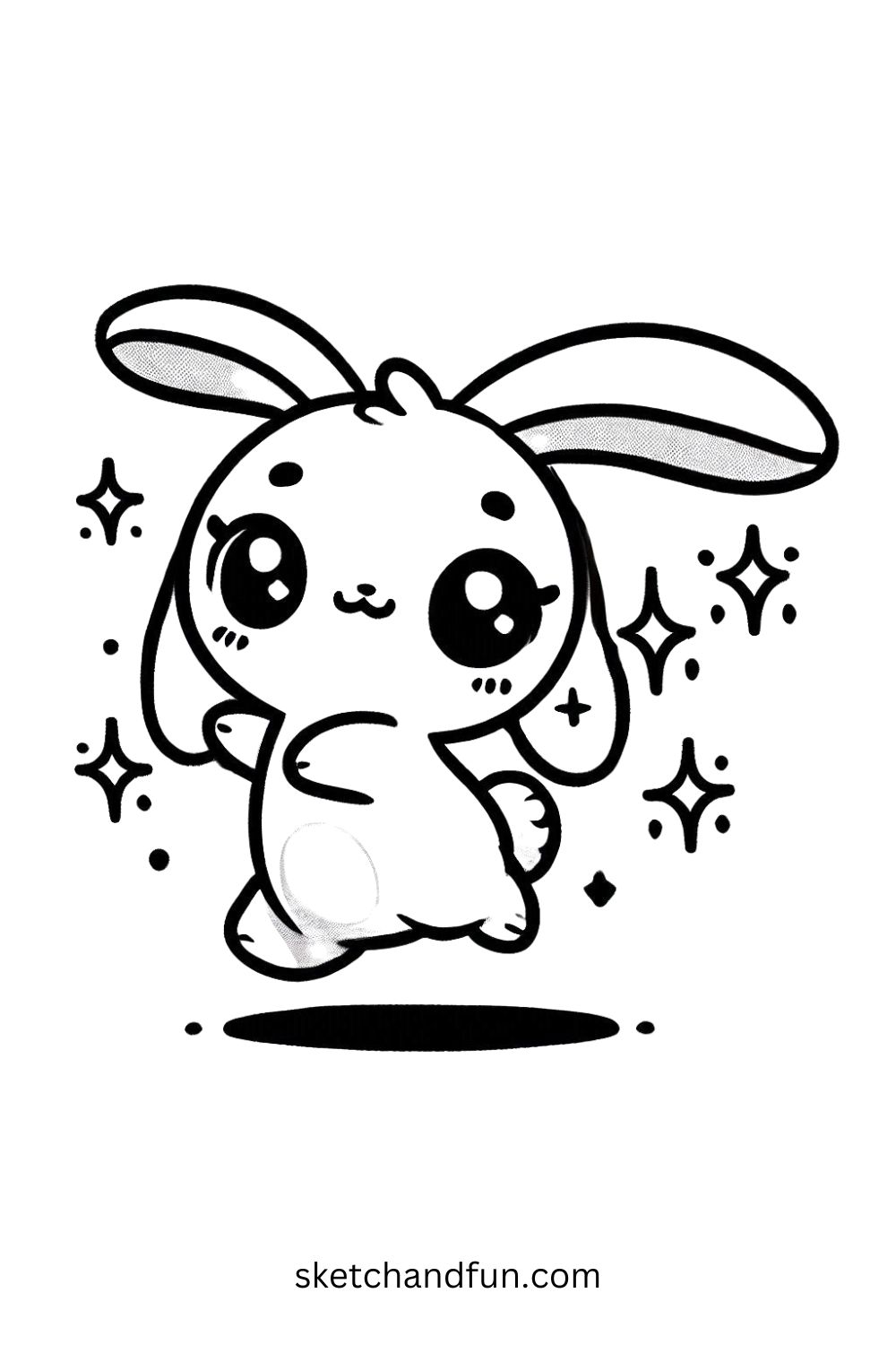 39+ Easy Cute Bunny Drawing Ideas - Sketch and Fun