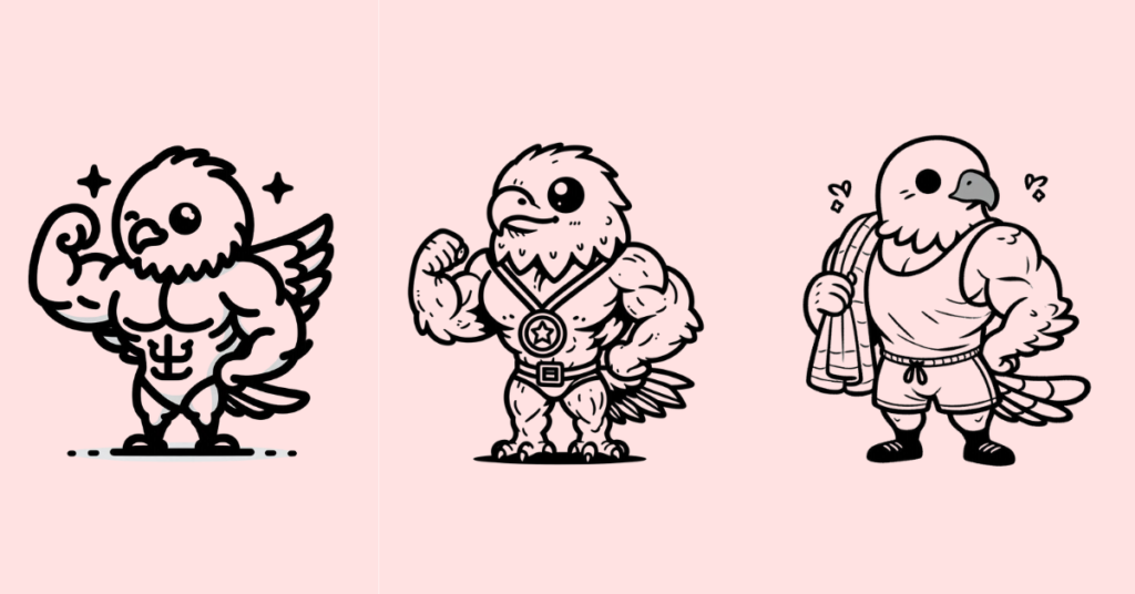 25+ Cute Buff Eagle Drawing Easy Ideas - Sketch and Fun