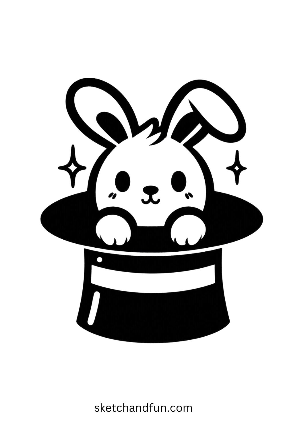 39+ Easy Cute Bunny Drawing Ideas - Sketch and Fun
