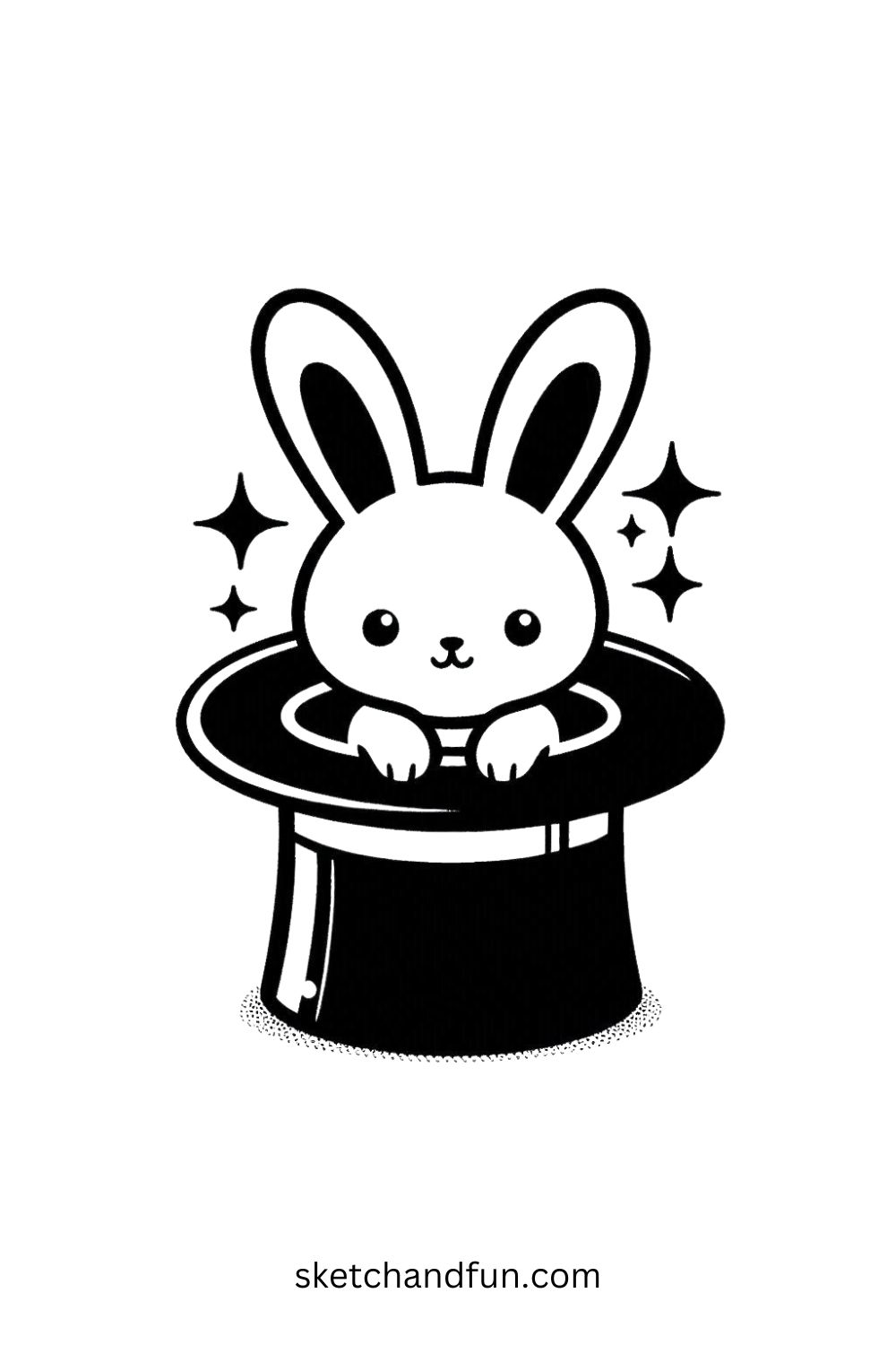 39+ Easy Cute Bunny Drawing Ideas - Sketch and Fun