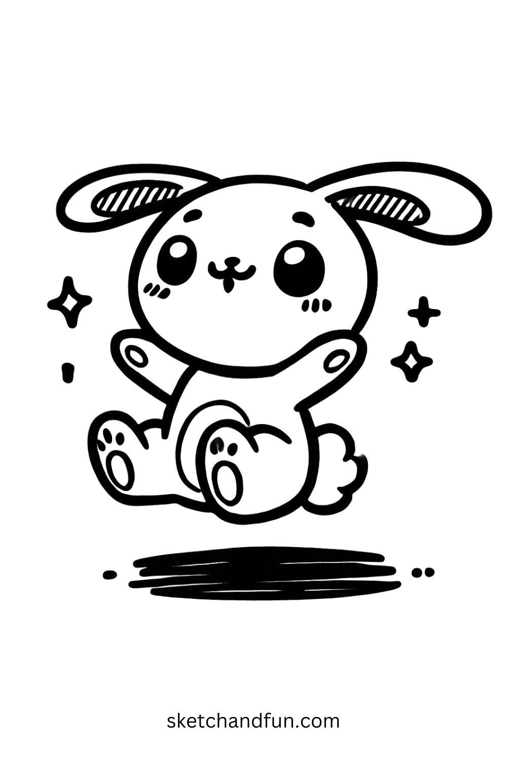 39+ Easy Cute Bunny Drawing Ideas - Sketch and Fun