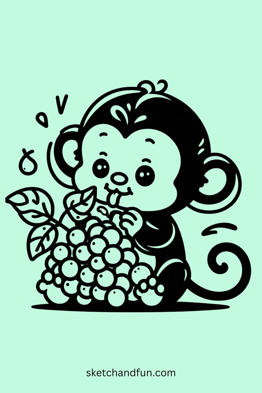 36+ Easy Cute Chimpanzee Drawing Ideas - Sketch and Fun