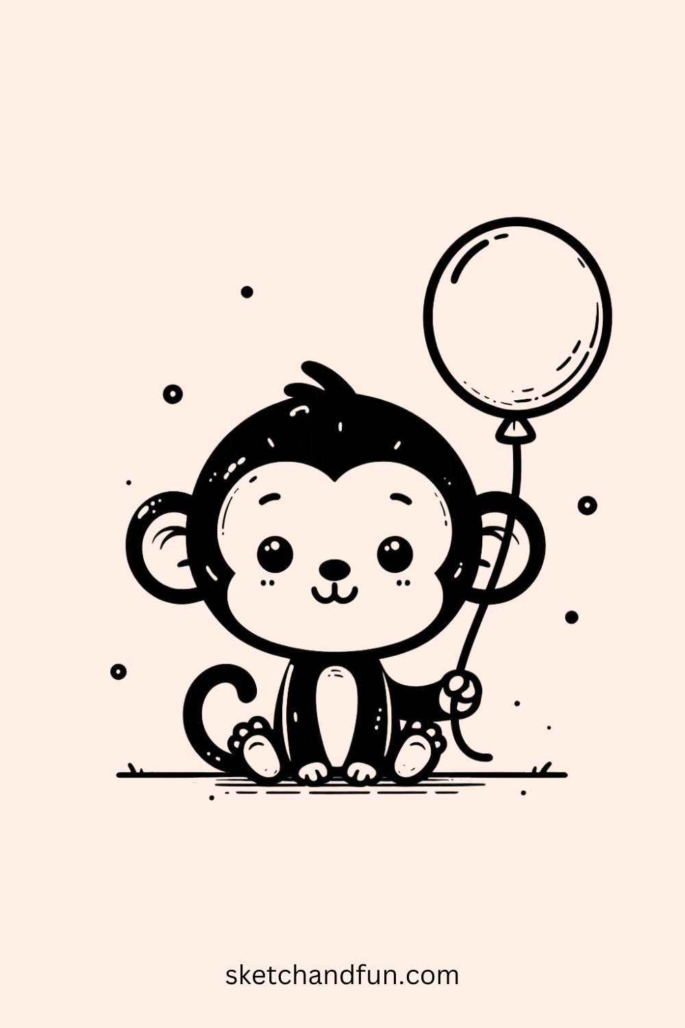 36+ Easy Cute Chimpanzee Drawing Ideas - Sketch and Fun