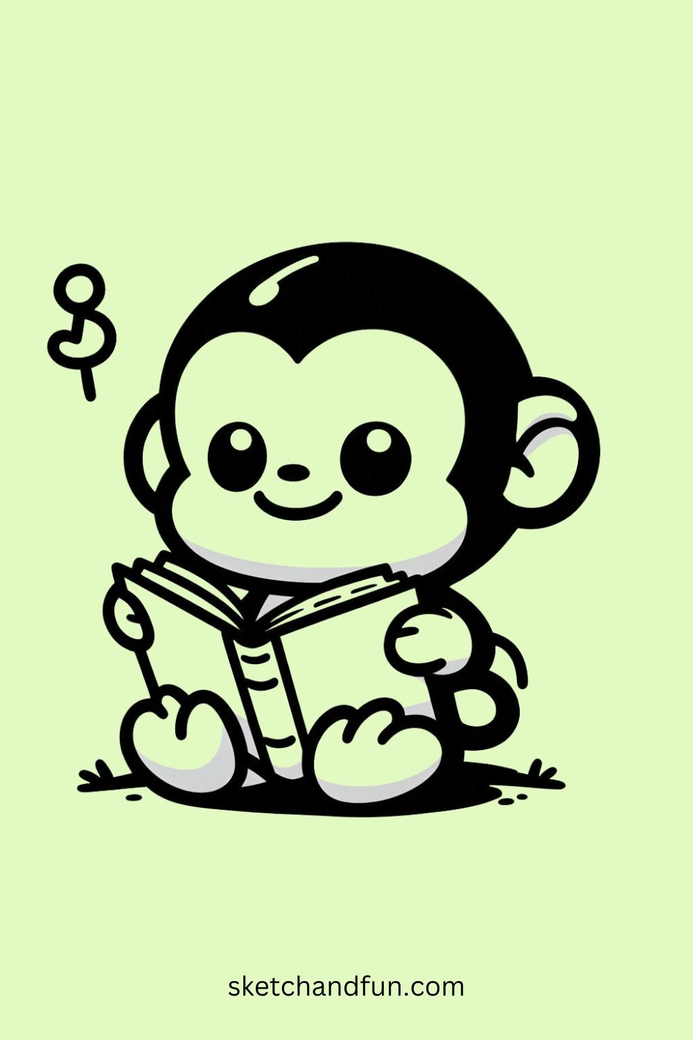36+ Easy Cute Chimpanzee Drawing Ideas - Sketch and Fun