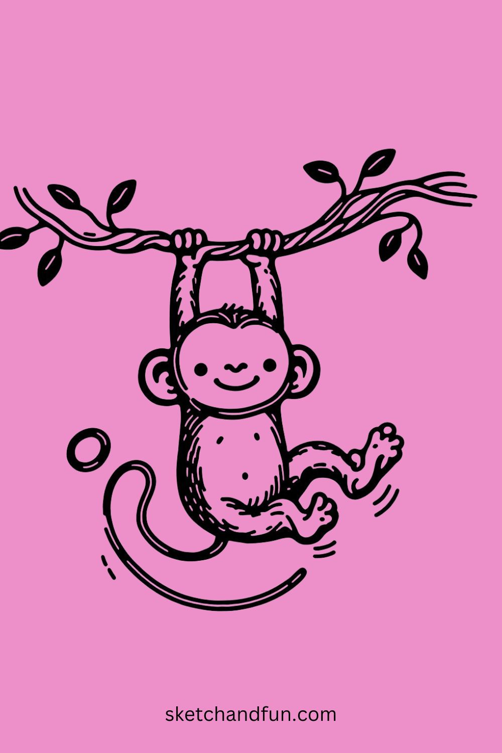 36+ Easy Cute Chimpanzee Drawing Ideas - Sketch and Fun