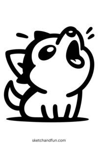 43+ Easy Cute Dog Drawing Ideas - Sketch and Fun