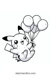 25+ Easy Cute Pikachu Drawing Ideas - Sketch and Fun