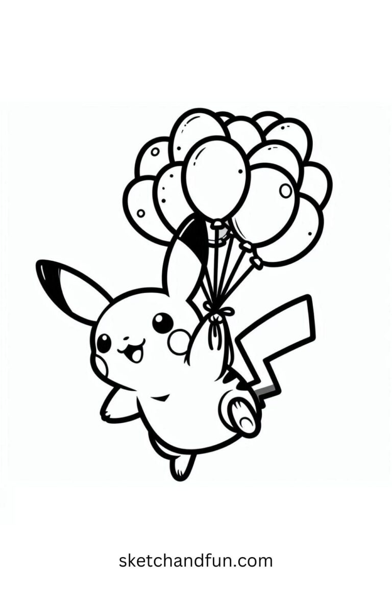 25+ Easy Cute Pikachu Drawing Ideas - Sketch and Fun