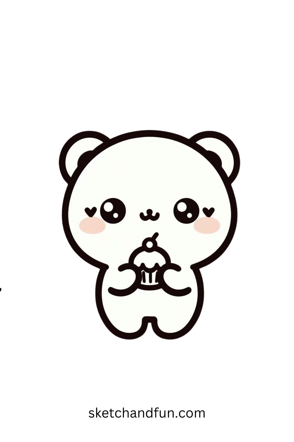43+ Easy Cute Bear Drawing Ideas - Sketch and Fun