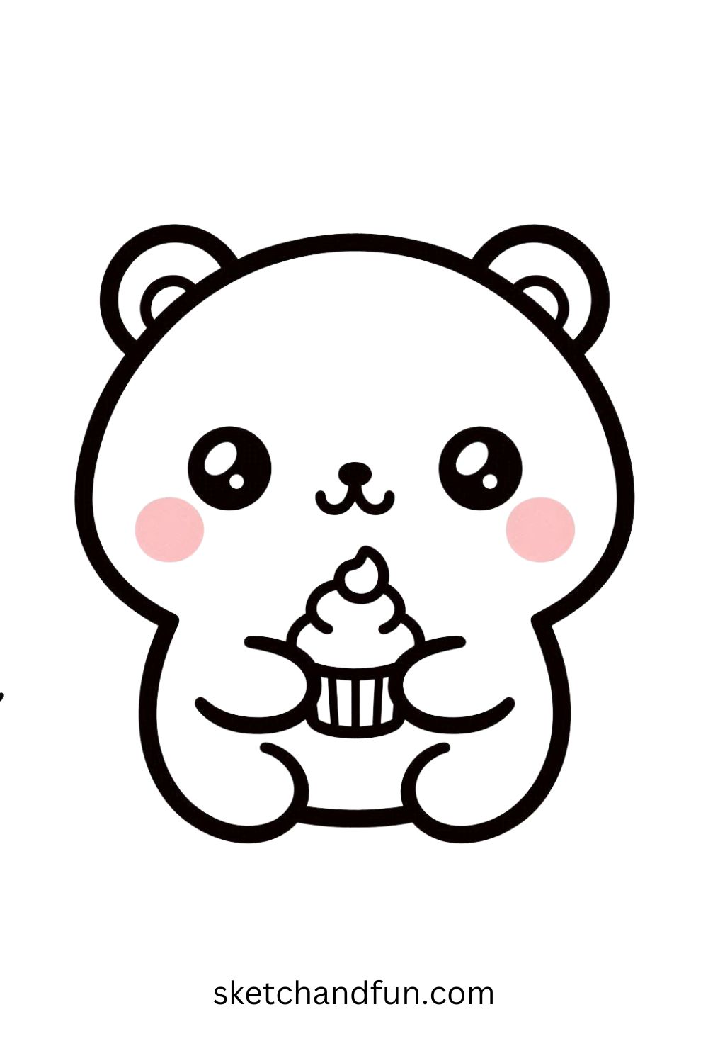 43+ Easy Cute Bear Drawing Ideas - Sketch and Fun