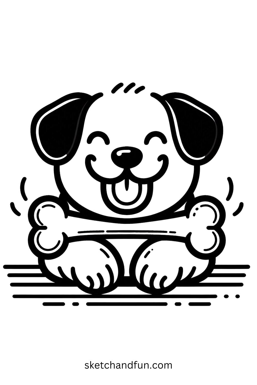 43+ Easy Cute Dog Drawing Ideas - Sketch and Fun