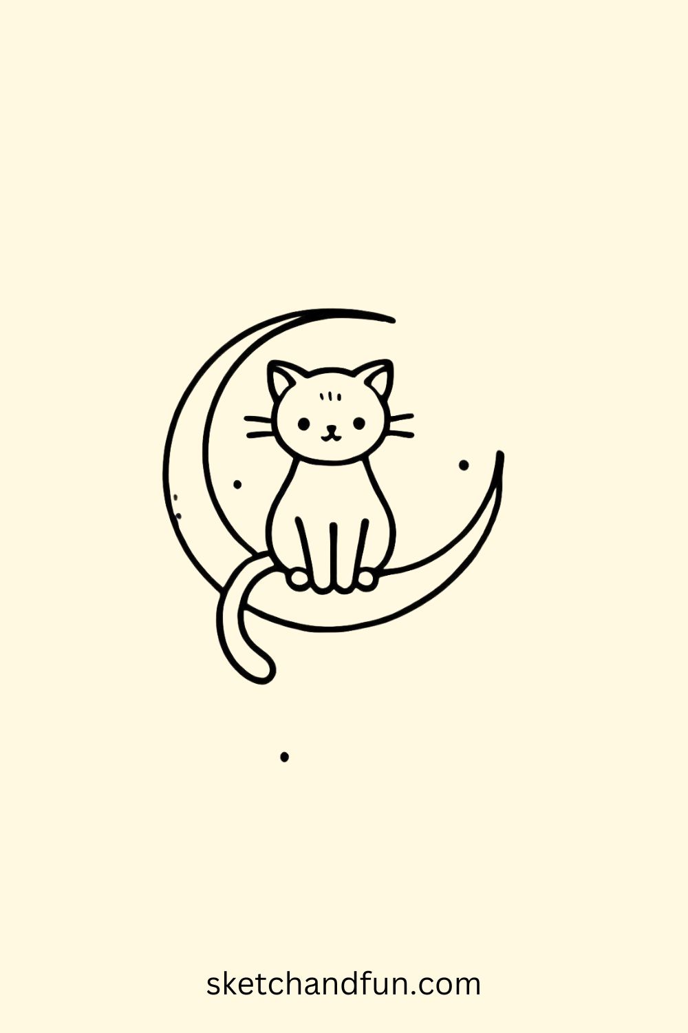 54+ Easy Cute Cat Drawing Ideas - Sketch and Fun