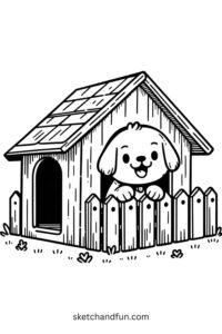 43+ Easy Cute Dog Drawing Ideas - Sketch and Fun