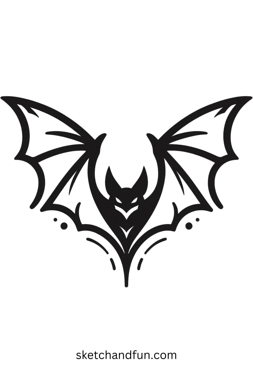 39+ Easy Cute Bat Drawing Ideas - Sketch and Fun
