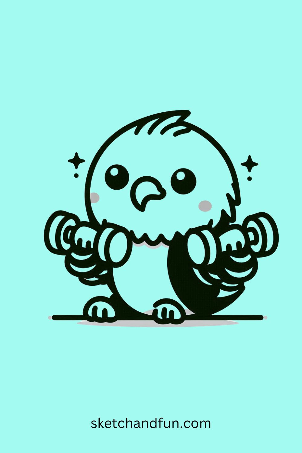 25+ Cute Buff Eagle Drawing Easy Ideas - Sketch and Fun