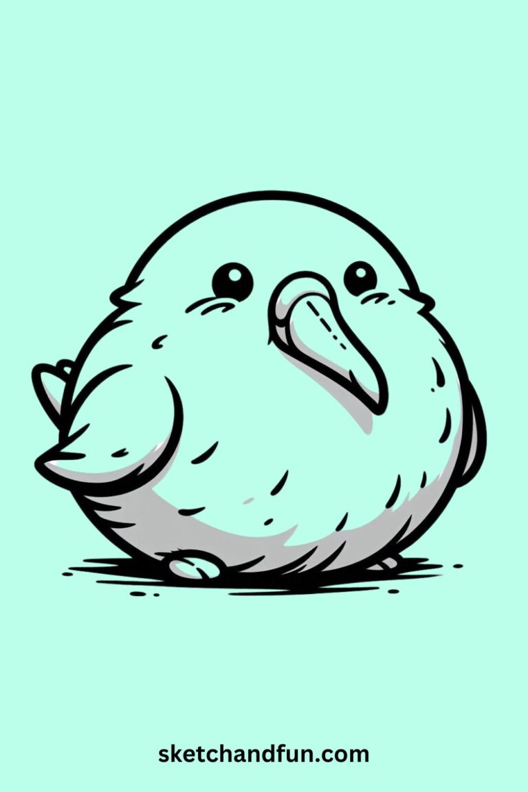 39+ Easy Cute Albatross Drawing Ideas - Sketch and Fun