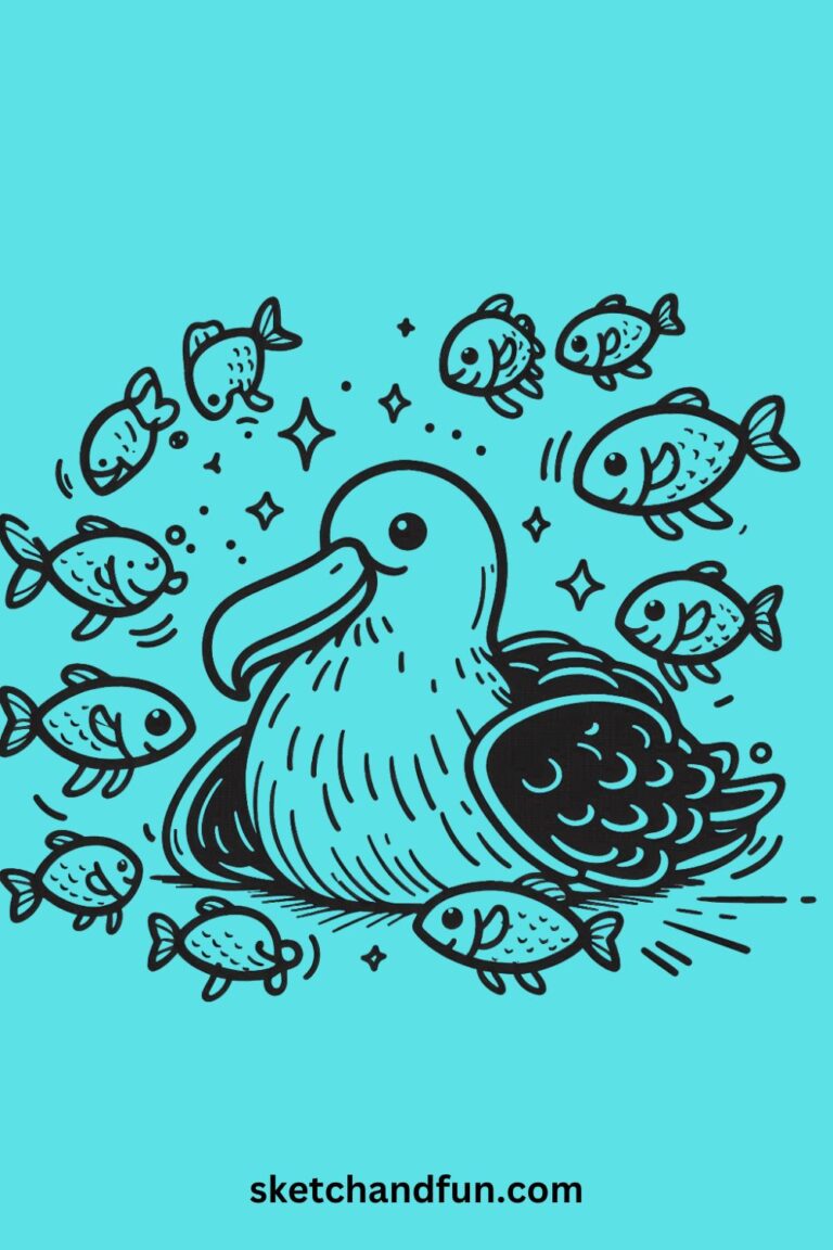 39+ Easy Cute Albatross Drawing Ideas - Sketch and Fun