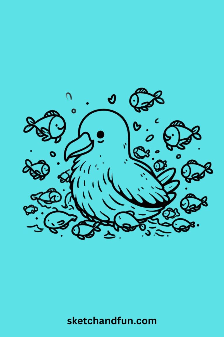 39+ Easy Cute Albatross Drawing Ideas - Sketch and Fun