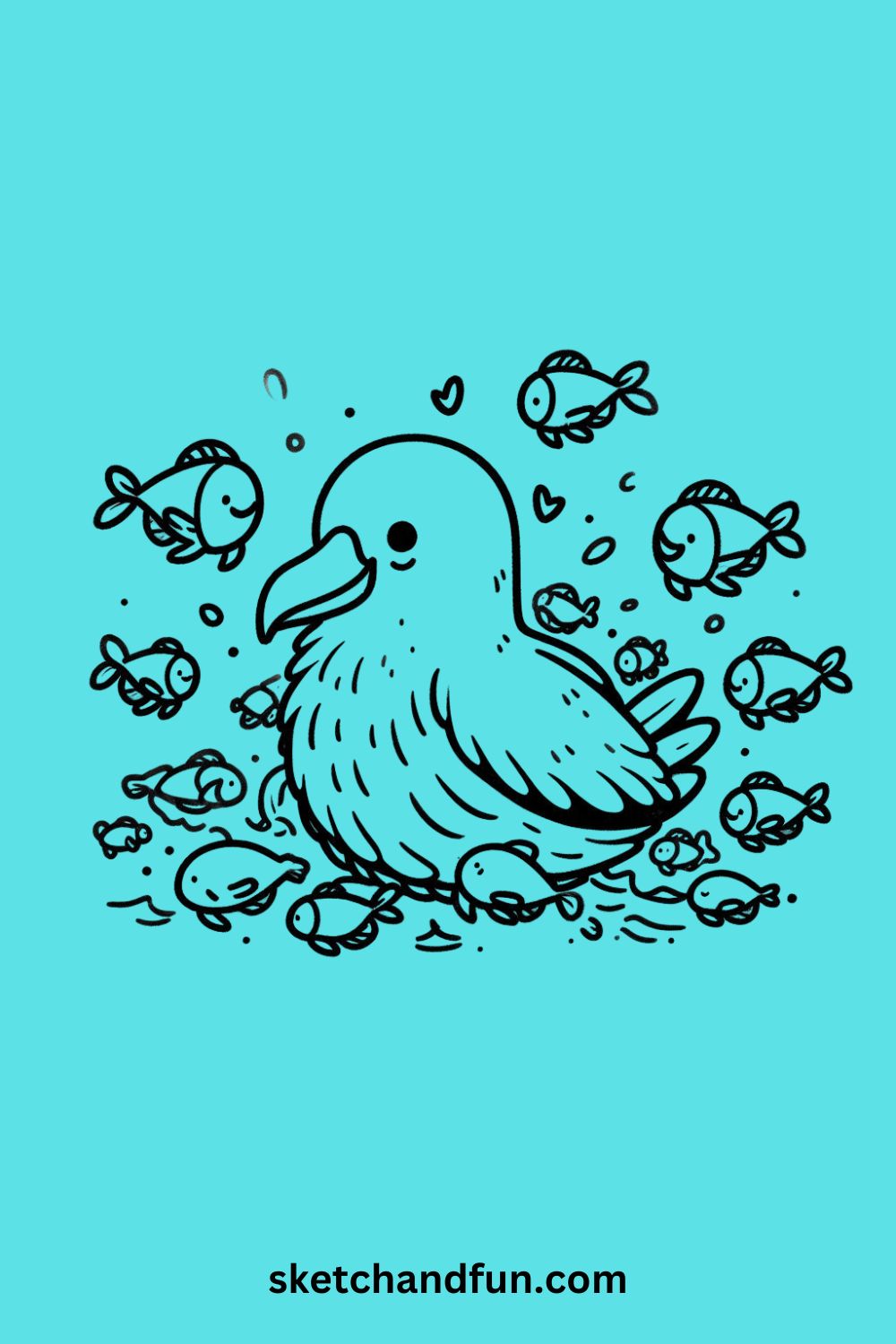 39+ Easy Cute Albatross Drawing Ideas - Sketch and Fun