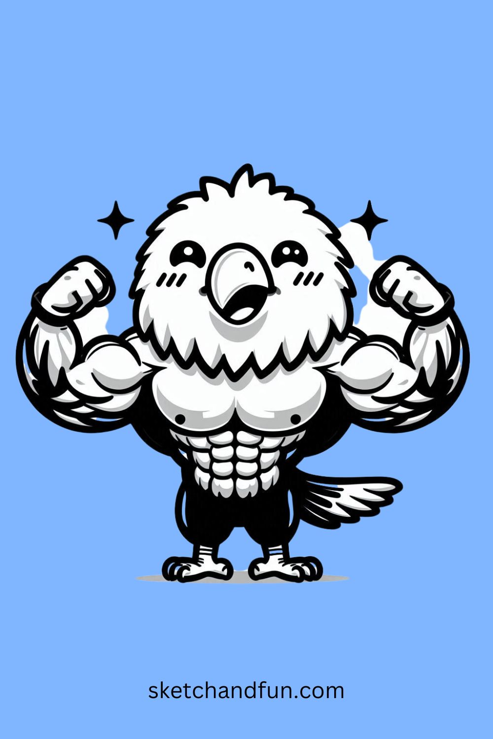 25+ Cute Buff Eagle Drawing Easy Ideas - Sketch and Fun