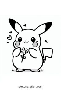 25+ Easy Cute Pikachu Drawing Ideas - Sketch and Fun