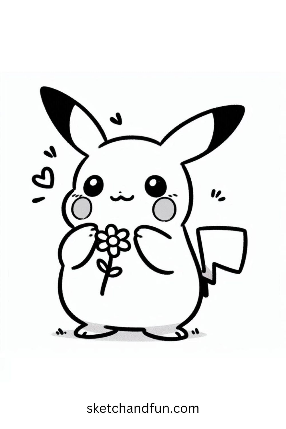 25+ Easy Cute Pikachu Drawing Ideas - Sketch and Fun