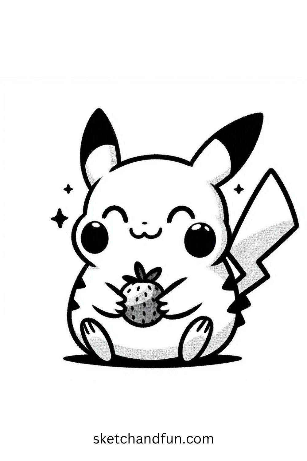 25+ Easy Cute Pikachu Drawing Ideas - Sketch and Fun