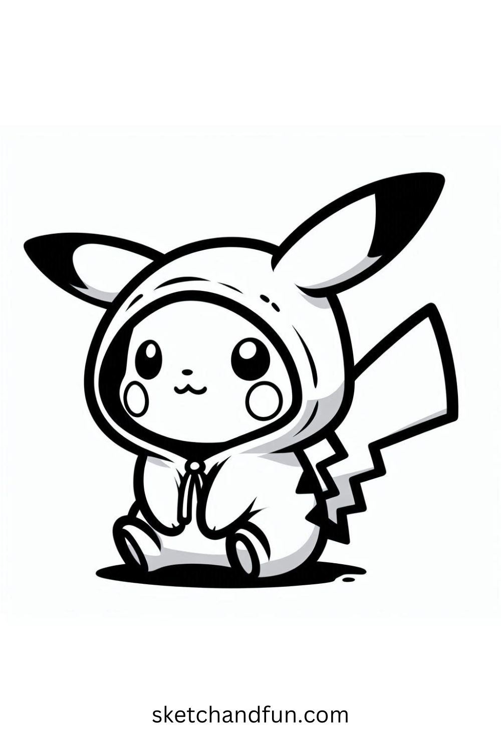 25+ Easy Cute Pikachu Drawing Ideas - Sketch and Fun