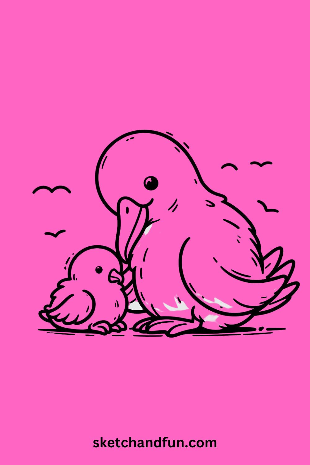 39+ Easy Cute Albatross Drawing Ideas - Sketch and Fun