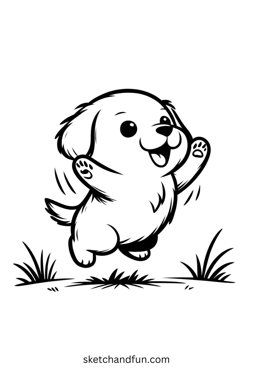 43+ Easy Cute Dog Drawing Ideas - Sketch and Fun