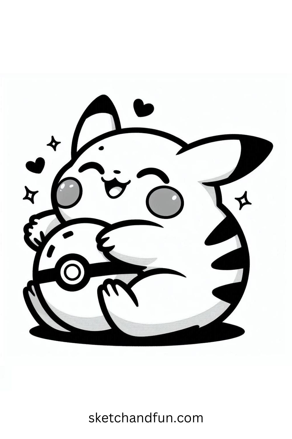 25+ Easy Cute Pikachu Drawing Ideas - Sketch and Fun