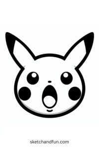 25+ Easy Cute Pikachu Drawing Ideas - Sketch and Fun