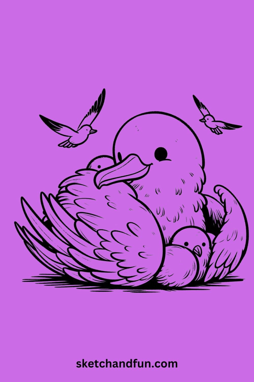 39+ Easy Cute Albatross Drawing Ideas - Sketch and Fun