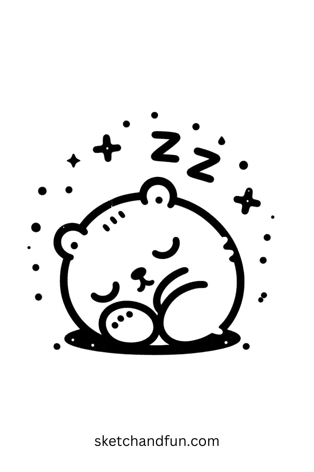 43+ Easy Cute Bear Drawing Ideas - Sketch and Fun