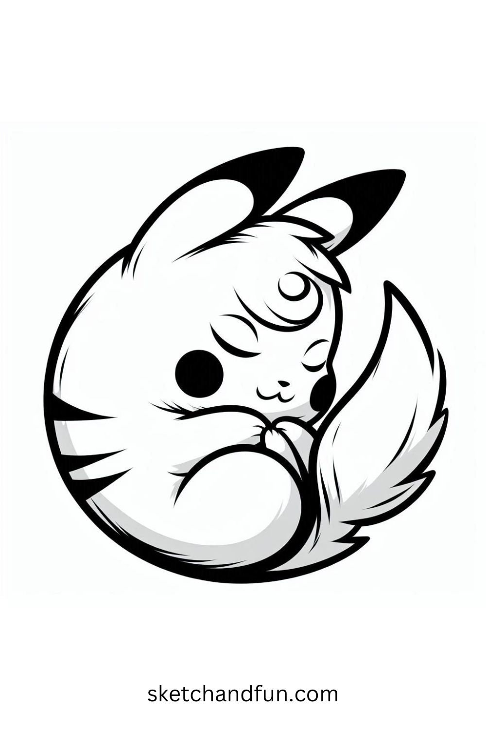 25+ Easy Cute Pikachu Drawing Ideas - Sketch and Fun