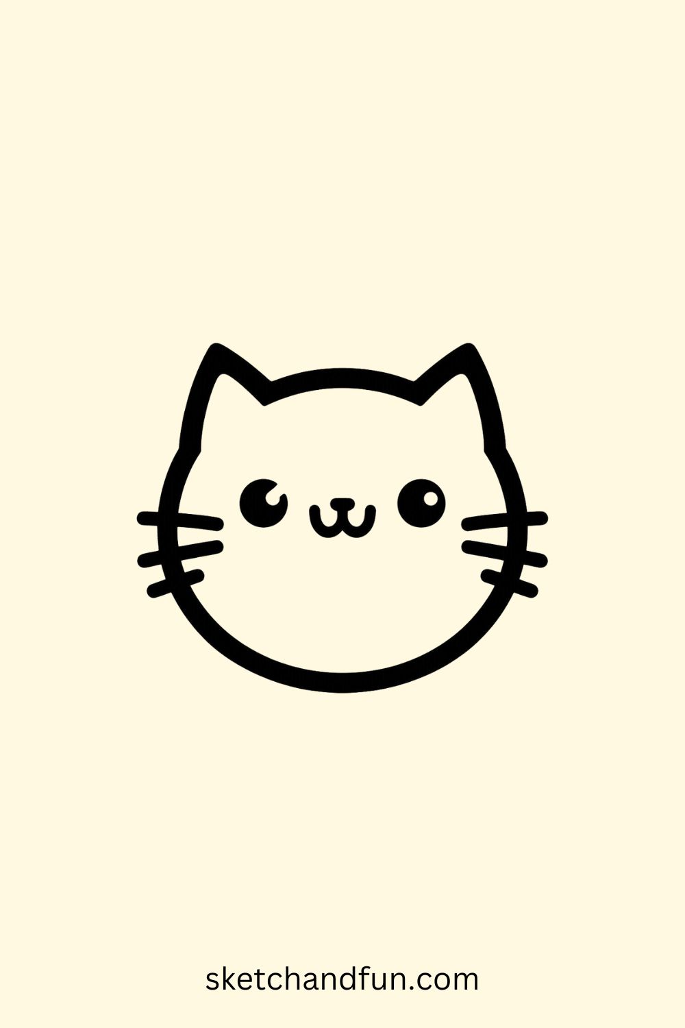 54+ Easy Cute Cat Drawing Ideas - Sketch and Fun