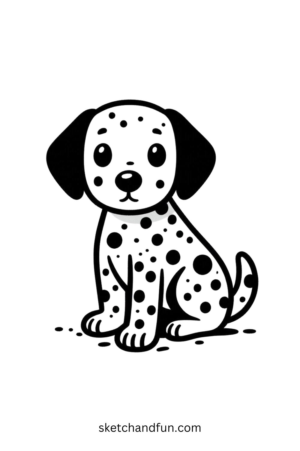 43+ Easy Cute Dog Drawing Ideas - Sketch and Fun