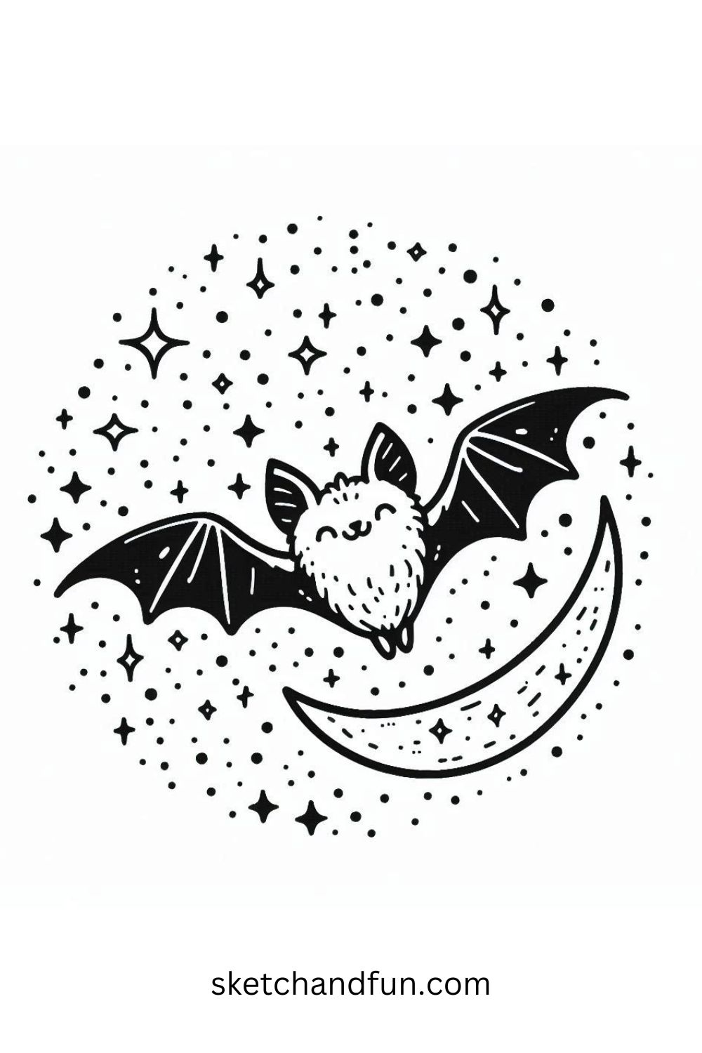 39+ Easy Cute Bat Drawing Ideas - Sketch and Fun