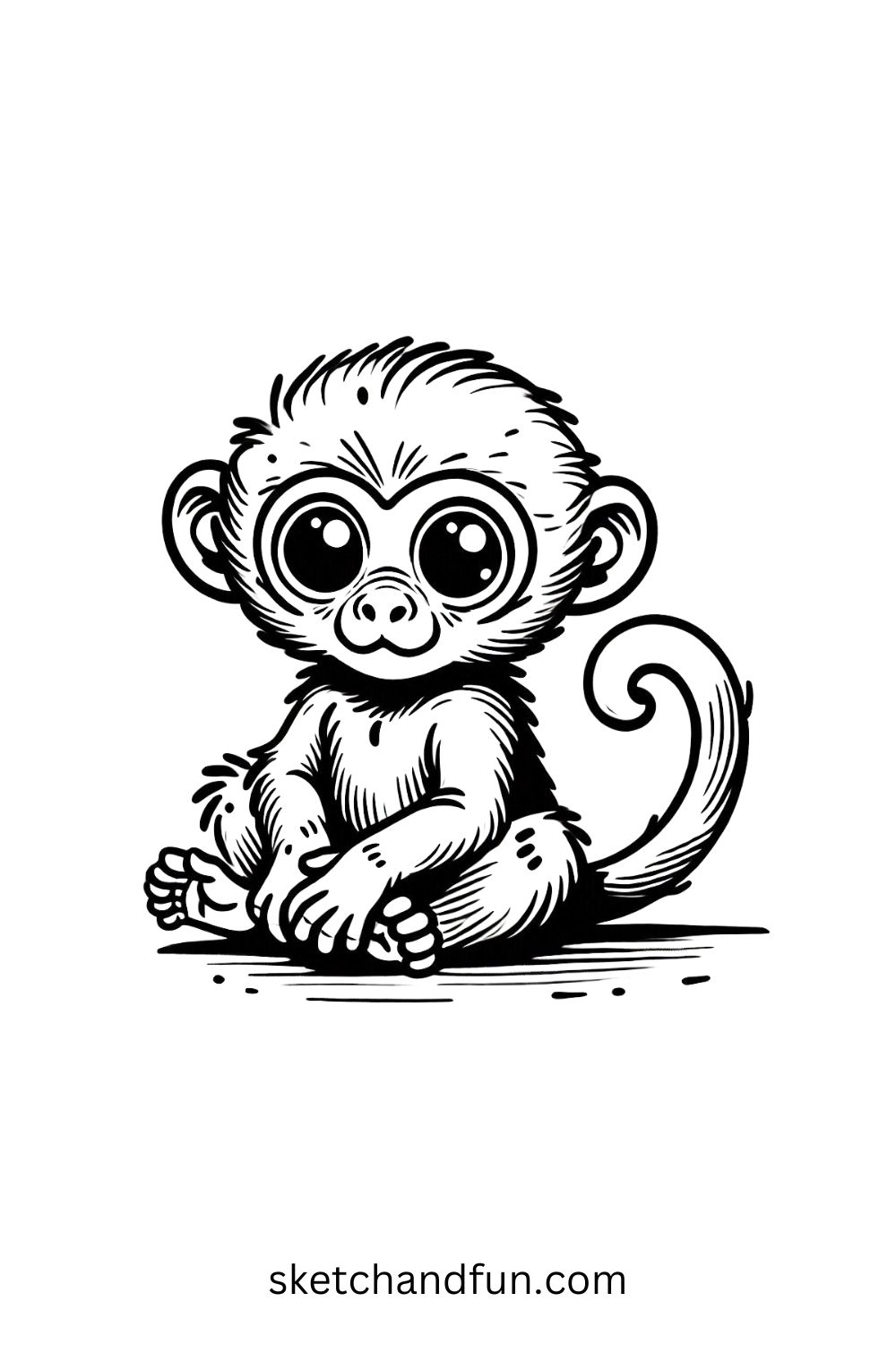 39+ Easy Cute Baboon Drawing Ideas - Sketch and Fun