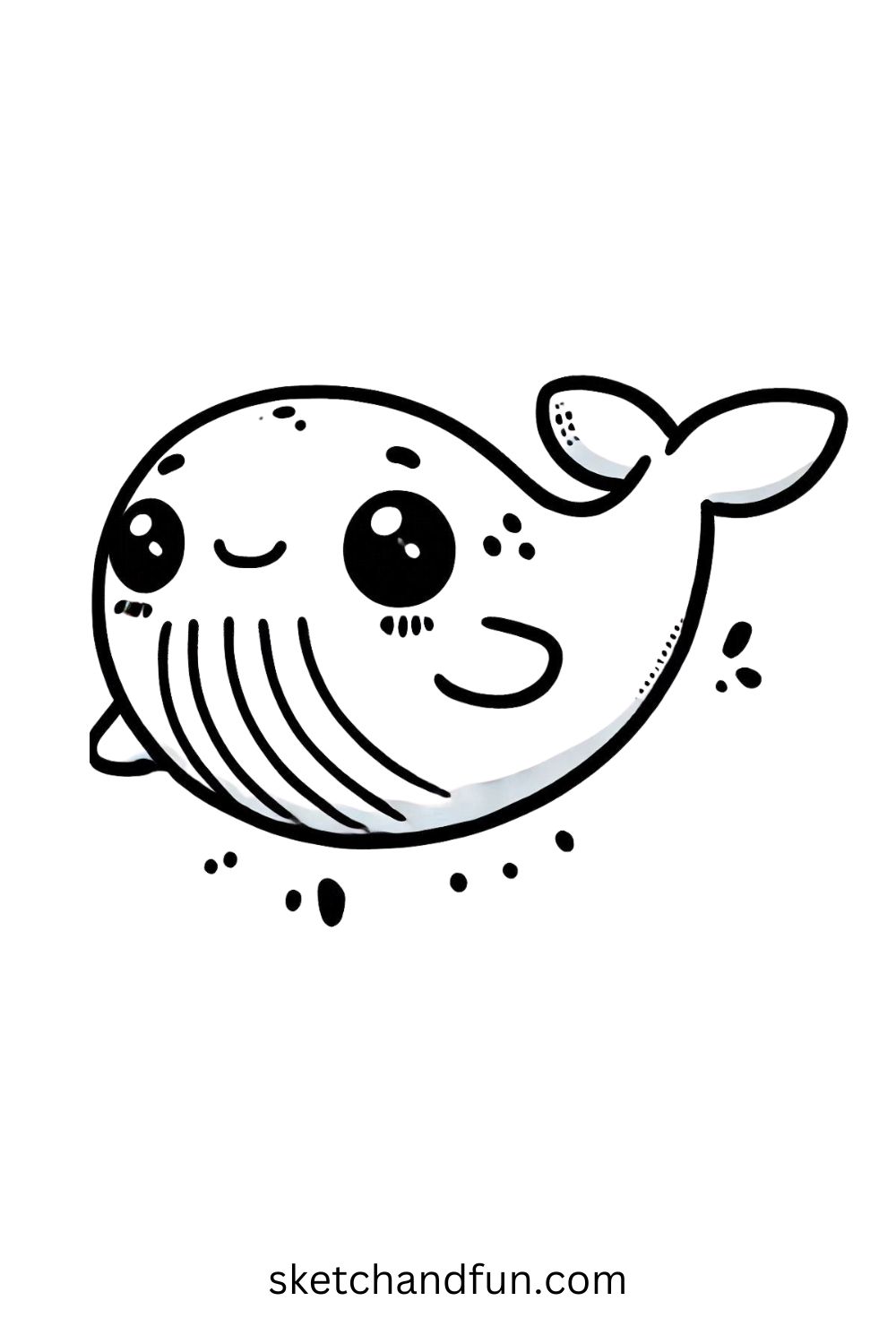 40+ Easy Cute Whale Drawing Ideas - Sketch and Fun