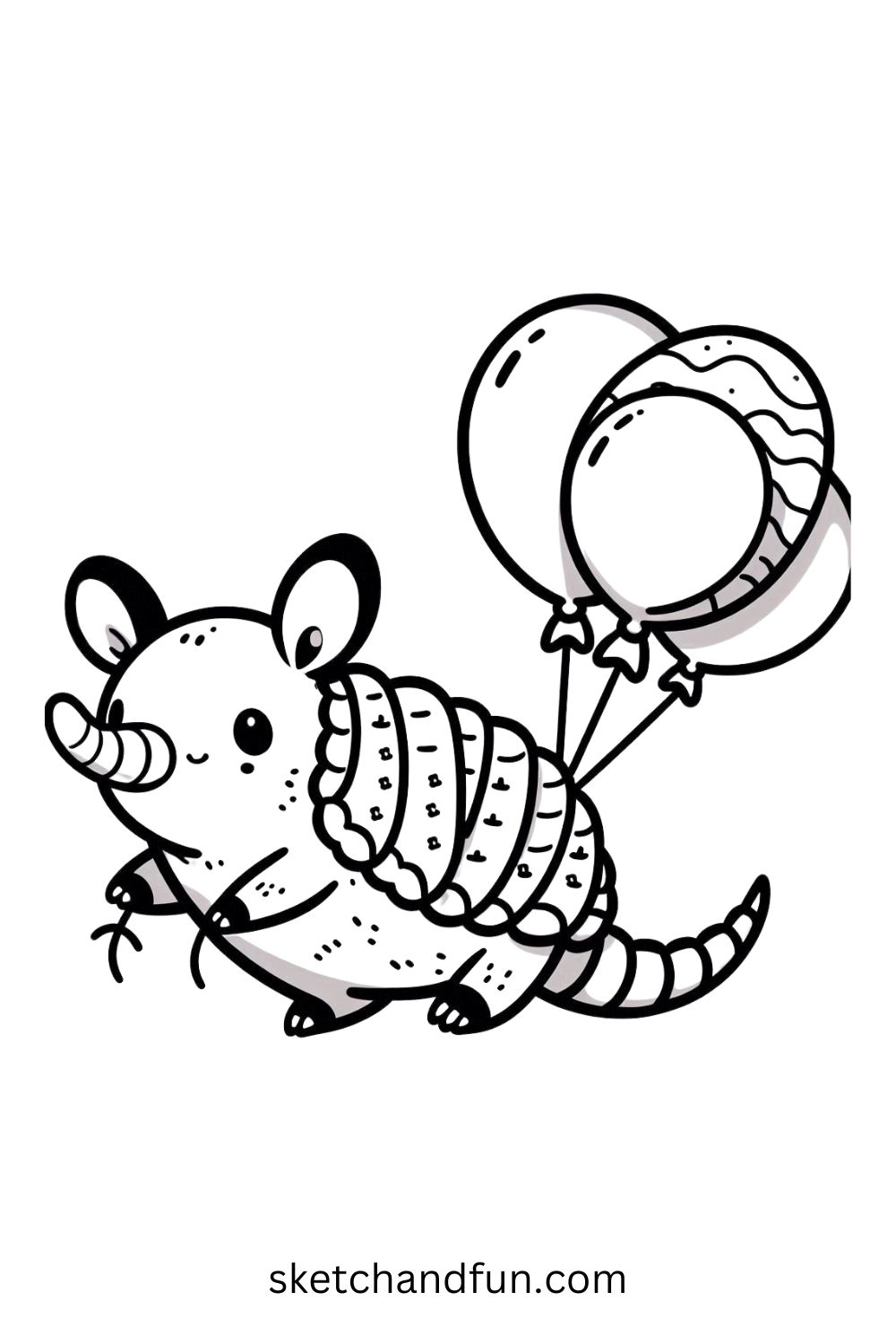 39+ Easy Cute Armadillo Drawing Ideas - Sketch and Fun