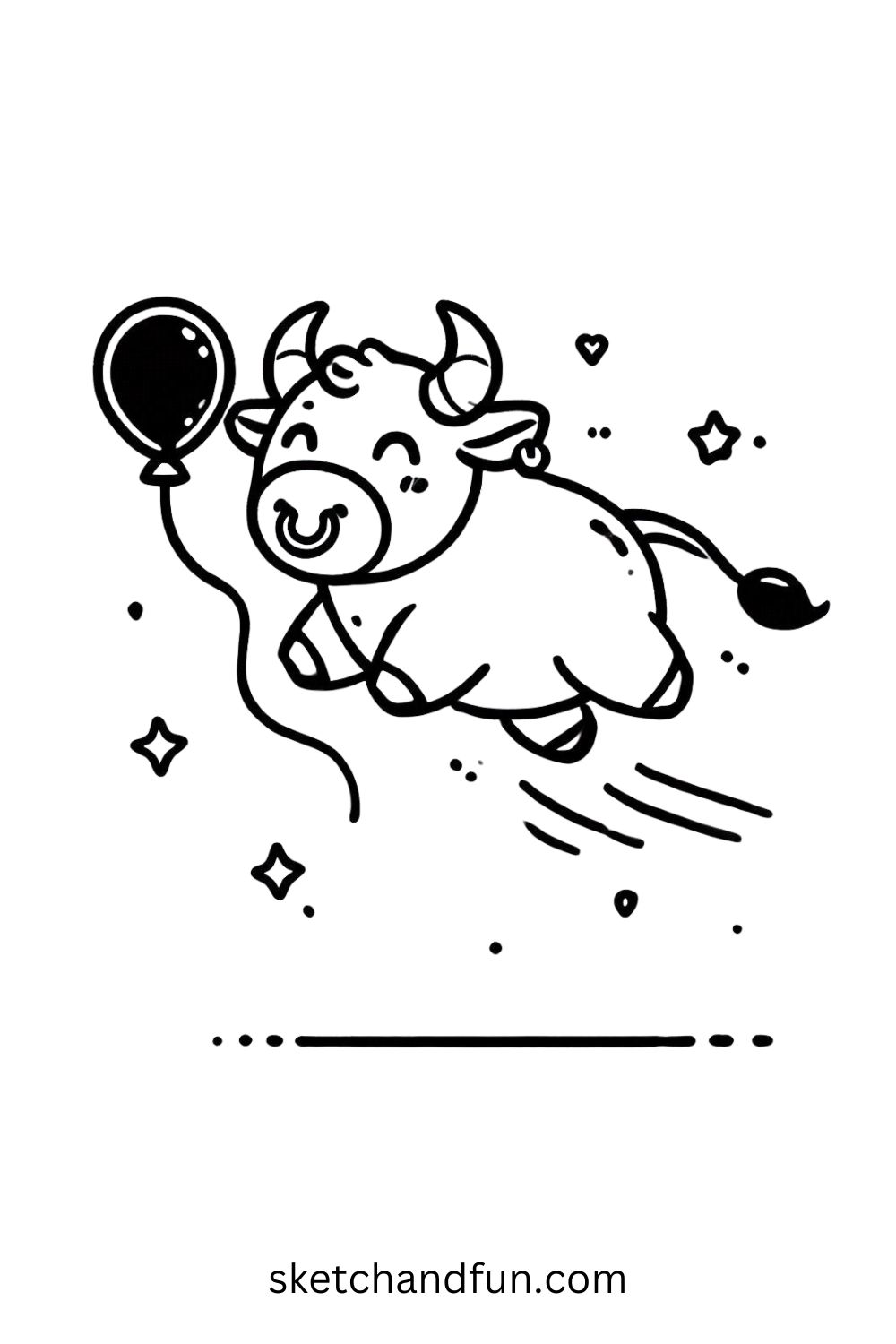 39+ Easy Cute Bull Drawing Ideas - Sketch and Fun