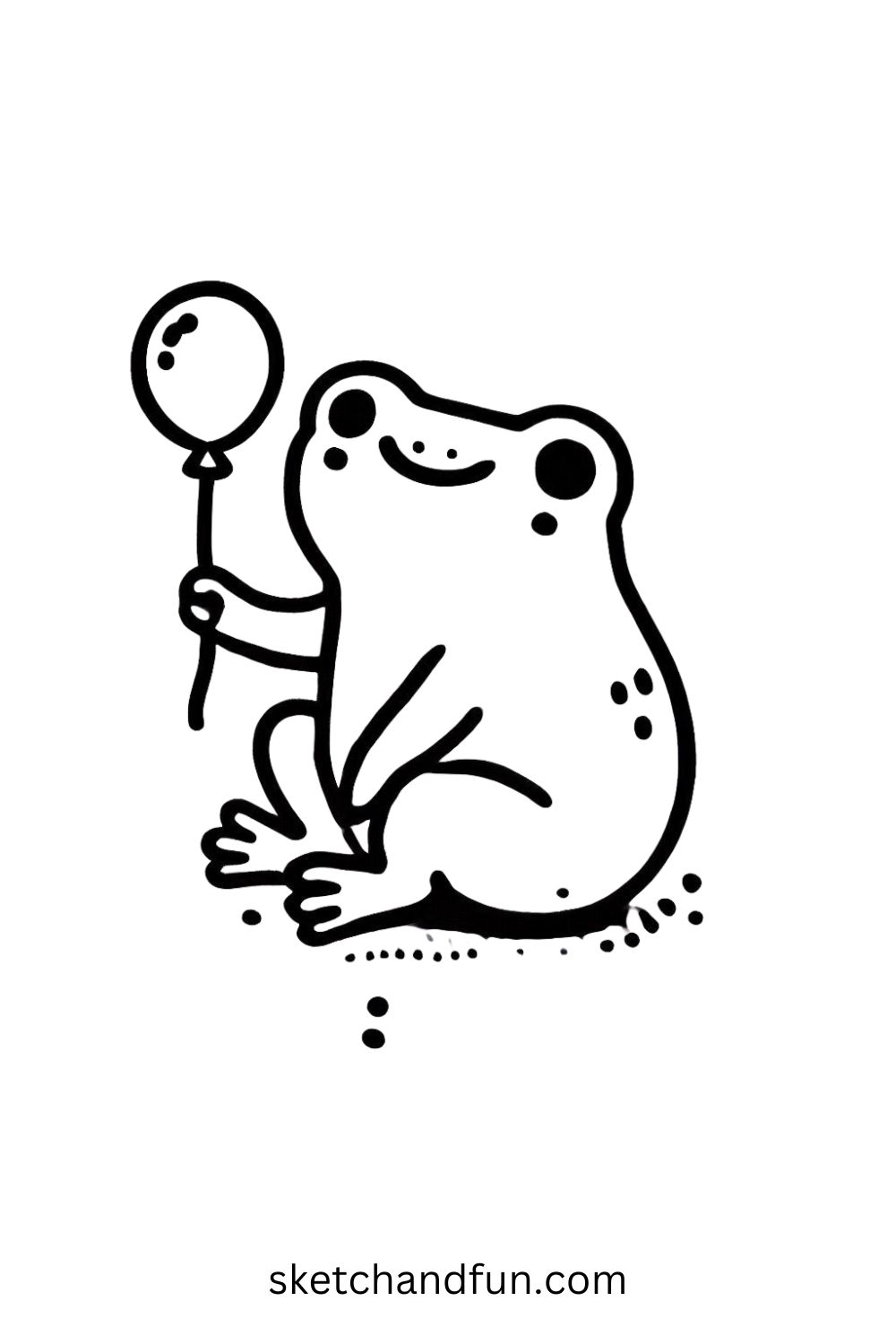 39+ Easy Cute Frog Drawing Ideas - Sketch and Fun