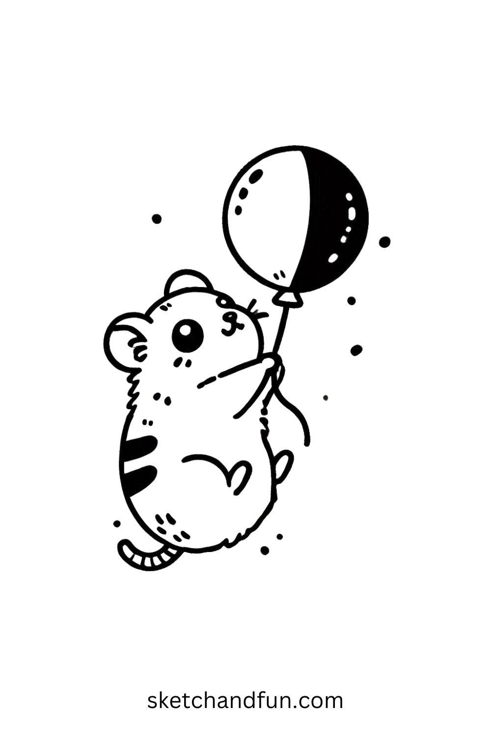 40+ Easy Cute Hamster Drawing Ideas - Sketch and Fun