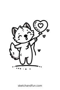 40+ Easy Cute Wolf Drawing Ideas - Sketch and Fun