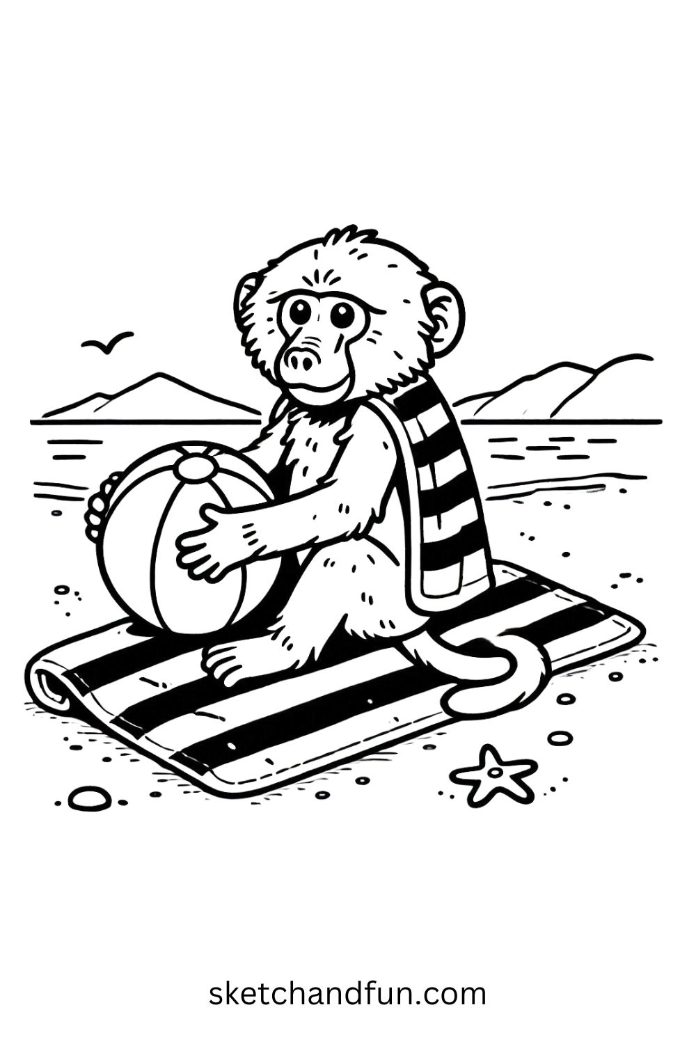 39+ Easy Cute Baboon Drawing Ideas - Sketch and Fun