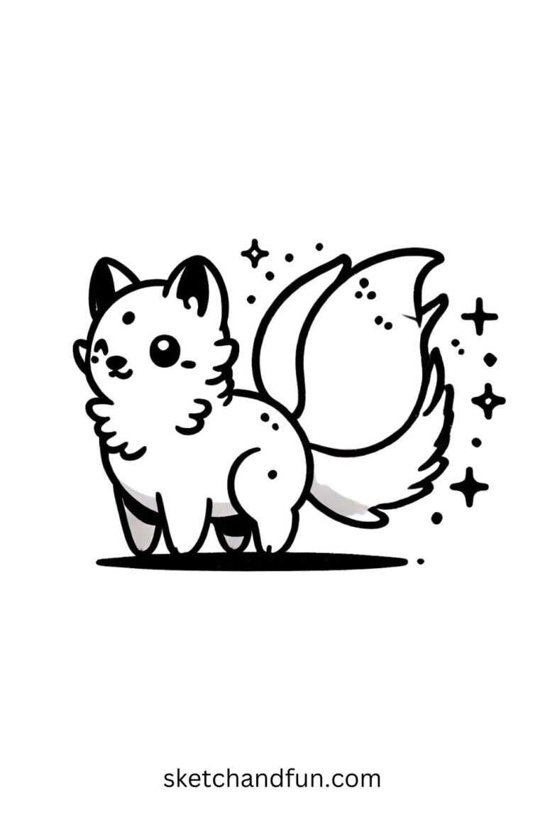40 Easy Cute Wolf Drawing Ideas Sketch And Fun 