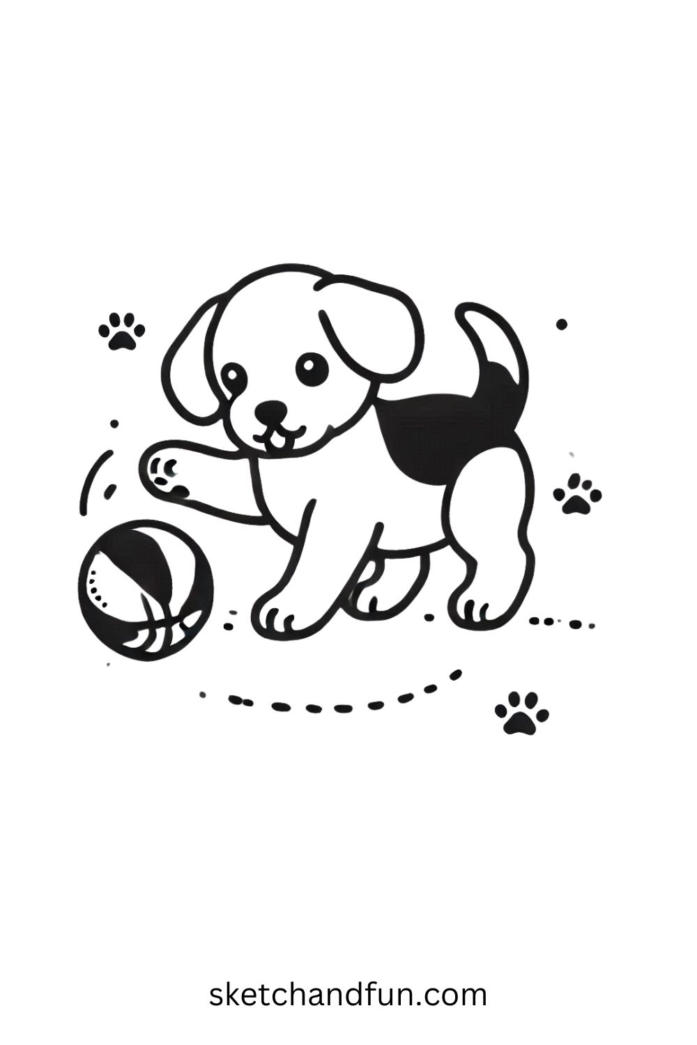 40+ Easy Cute Beagle Drawing Ideas - Sketch and Fun